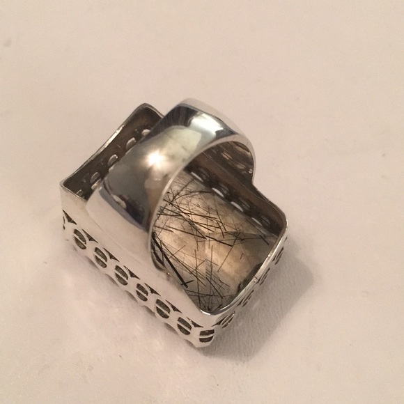 Innasense | Jewelry | Inaya Innasense Large Quartz Sterling Silver Ring ...